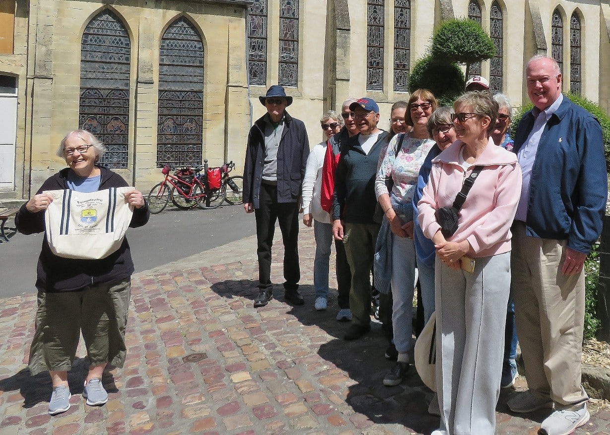 Poindexter Descendants Association Normandy visit - Société Jersiaise